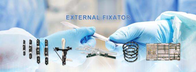 PEEK Distal Tibial External Fixator In Orthopaedics Sterilized Packaging