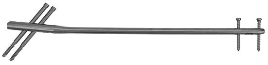 Titanium Orthopedic Implant Intramedullary Nail System Tibial Approach